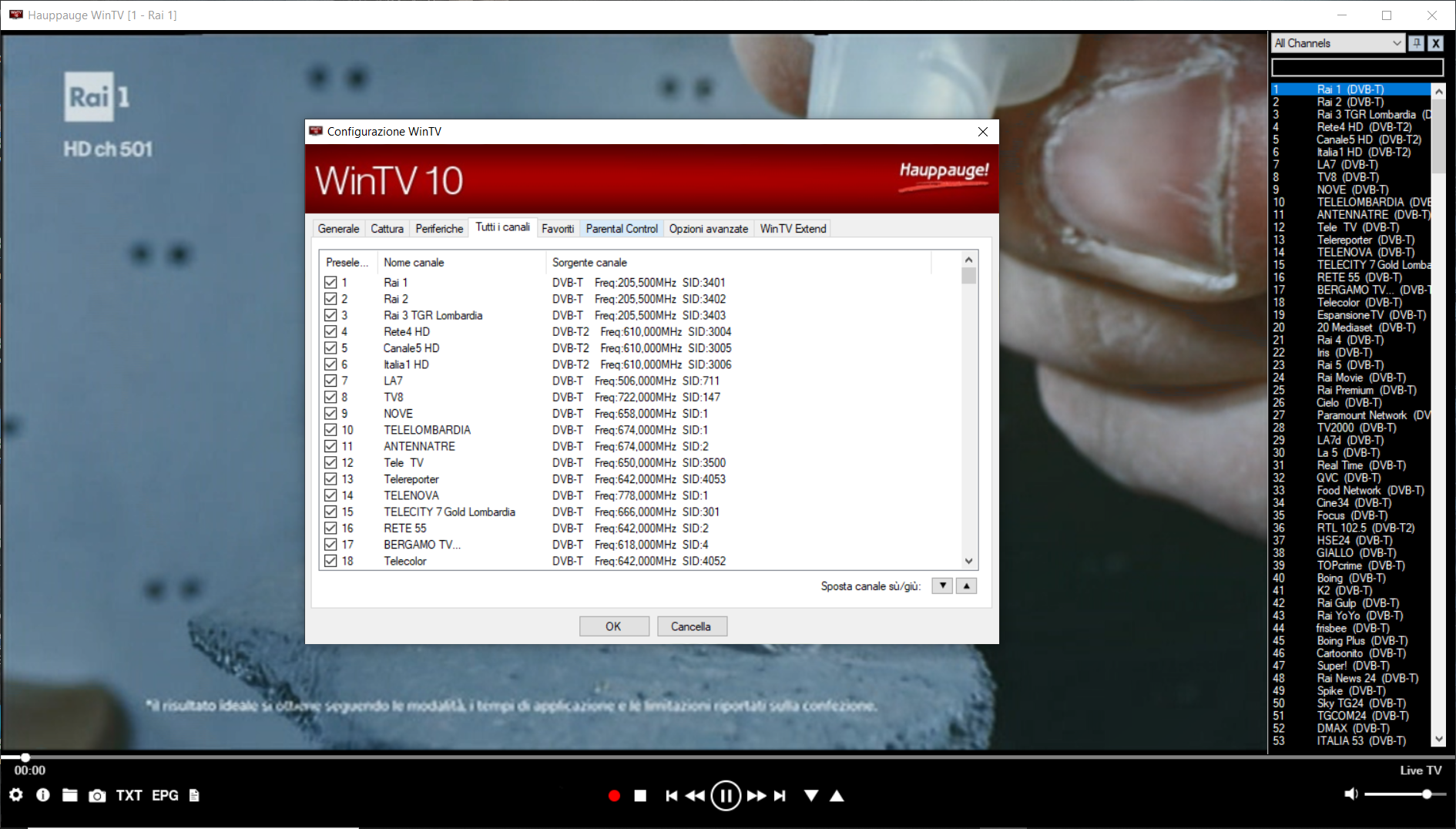 Hauppauge Italia | WinTV v10 Assistenza